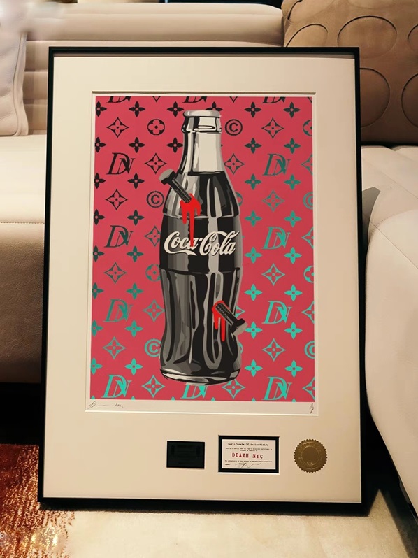 Death NYC "Coca Cola" x LV Pop Art Poster